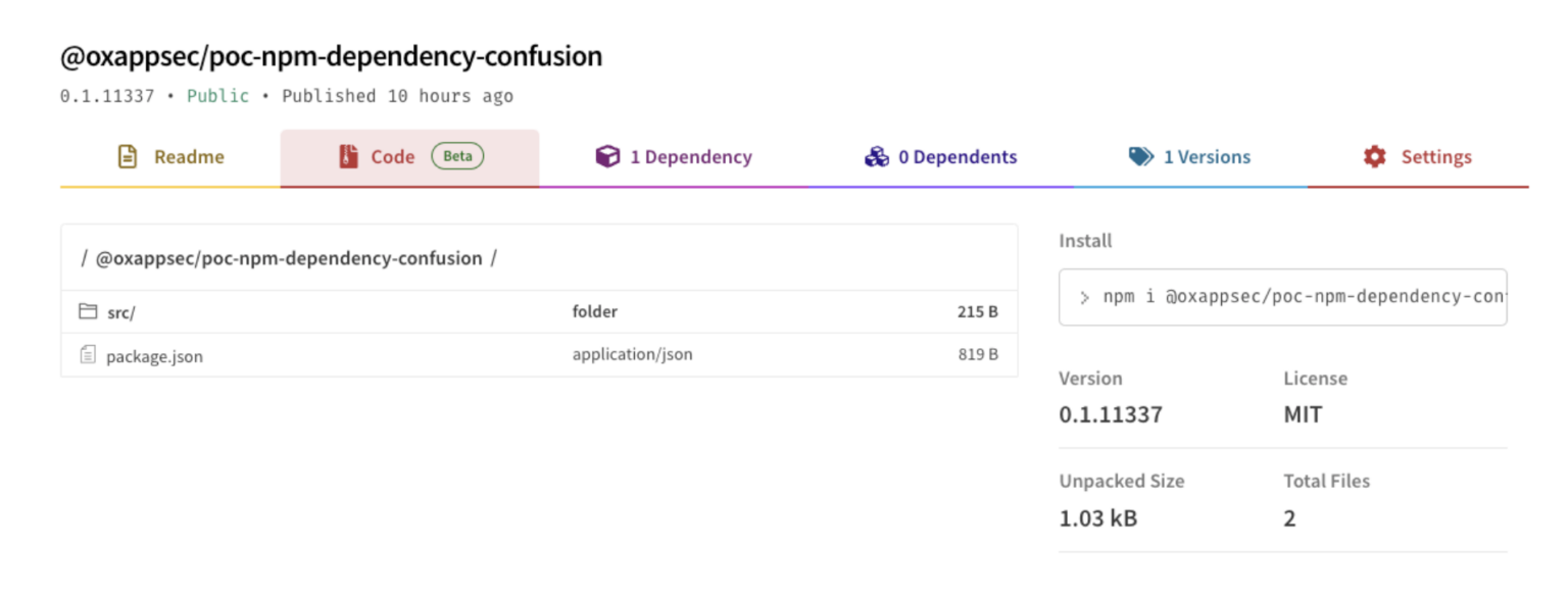 Preventing Dependency Confusion Attacks | OX Security