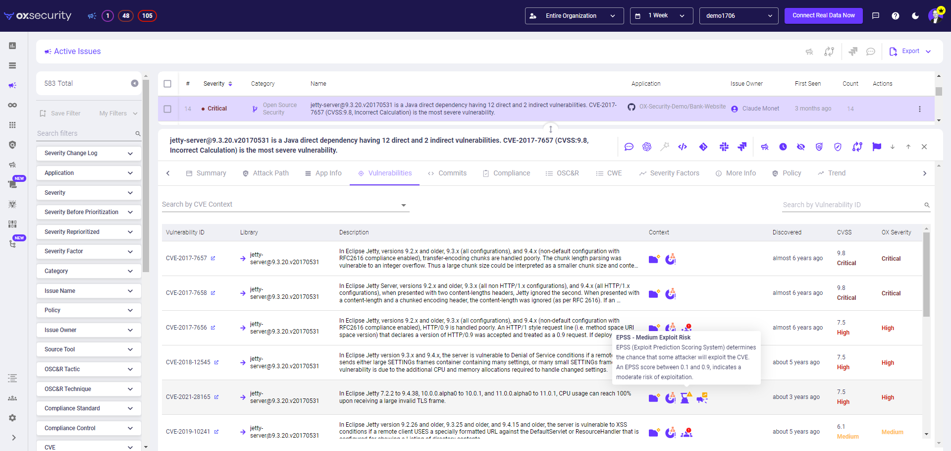 From Risk to Resolution: OX Security’s Integrations with KEV and EPSS ...