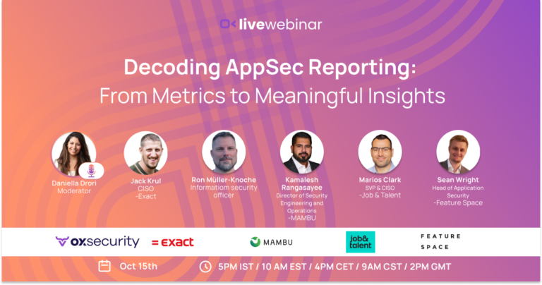 Decoding AppSec Reporting: From Metrics to Meaningful Insights | OX ...